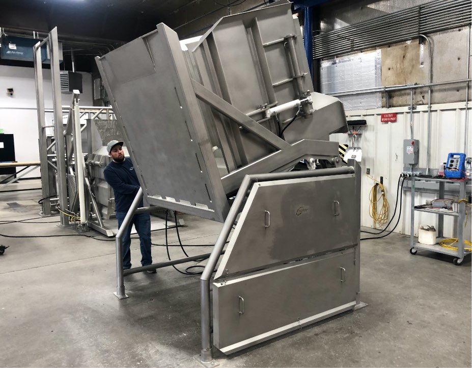Tote Dump Systems - Idaho Equipment and Sheet Metal